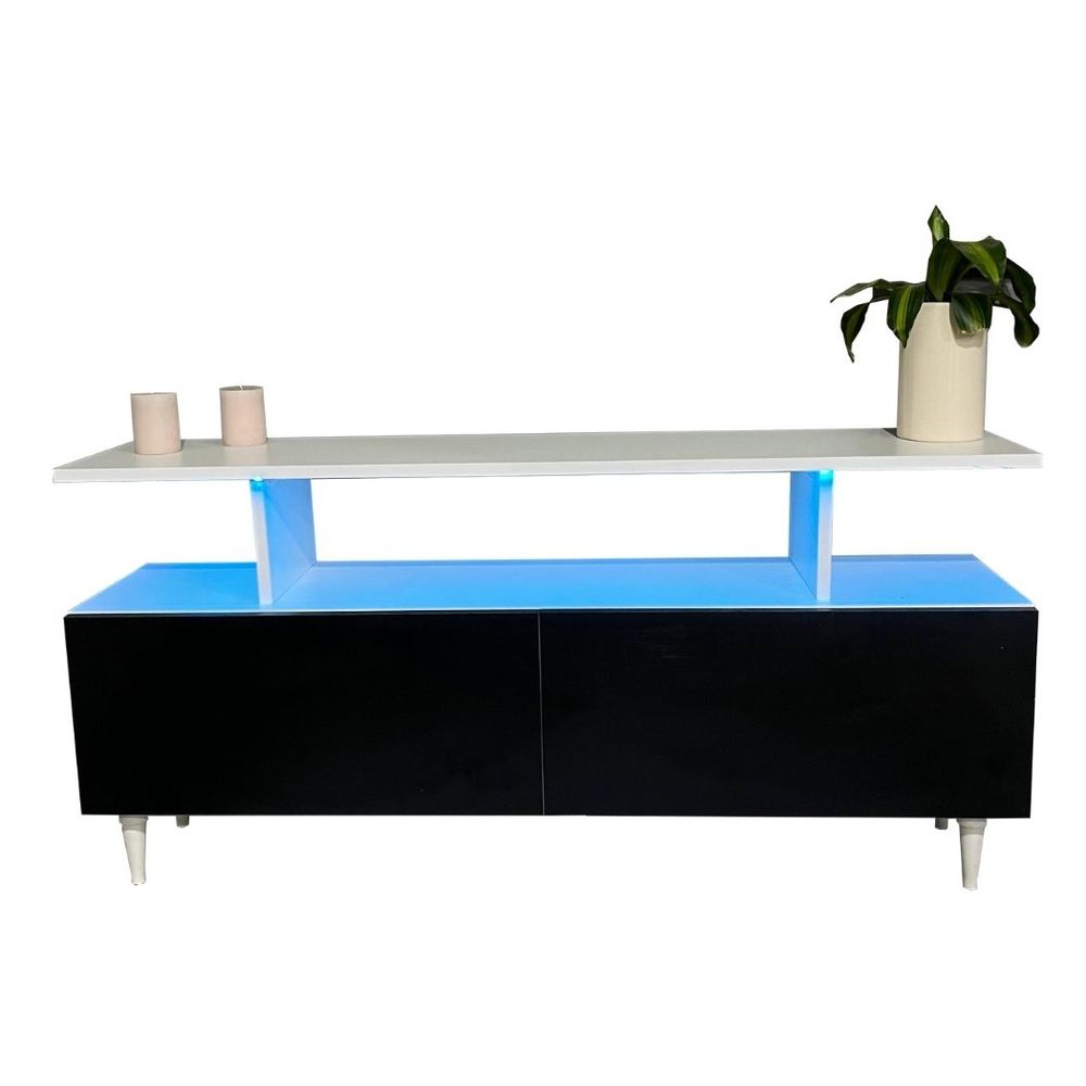 Rack Mueble TV CON LUZ LED Barak Muebles