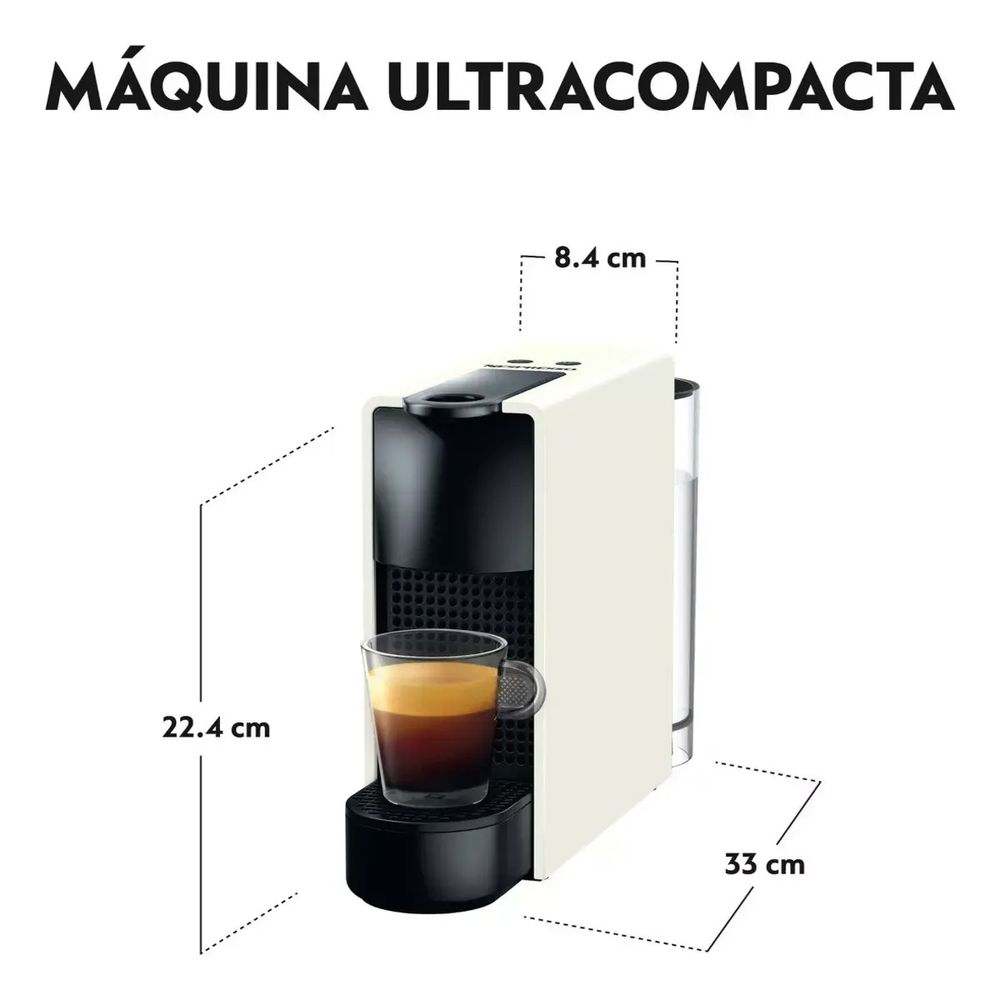 Cafetera Nespresso Essenza Mini C Blanco