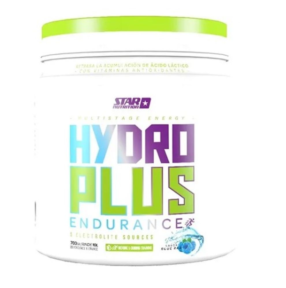 Hydro Plus Endurance 700 Grs Star Nutrition Sabor Blue Raz