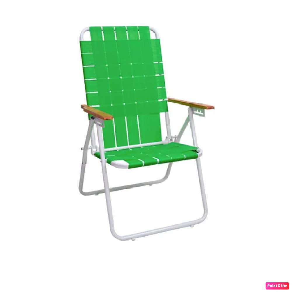 Reposera Descansar 20001 Plegable 5 posiciones Madera Roja