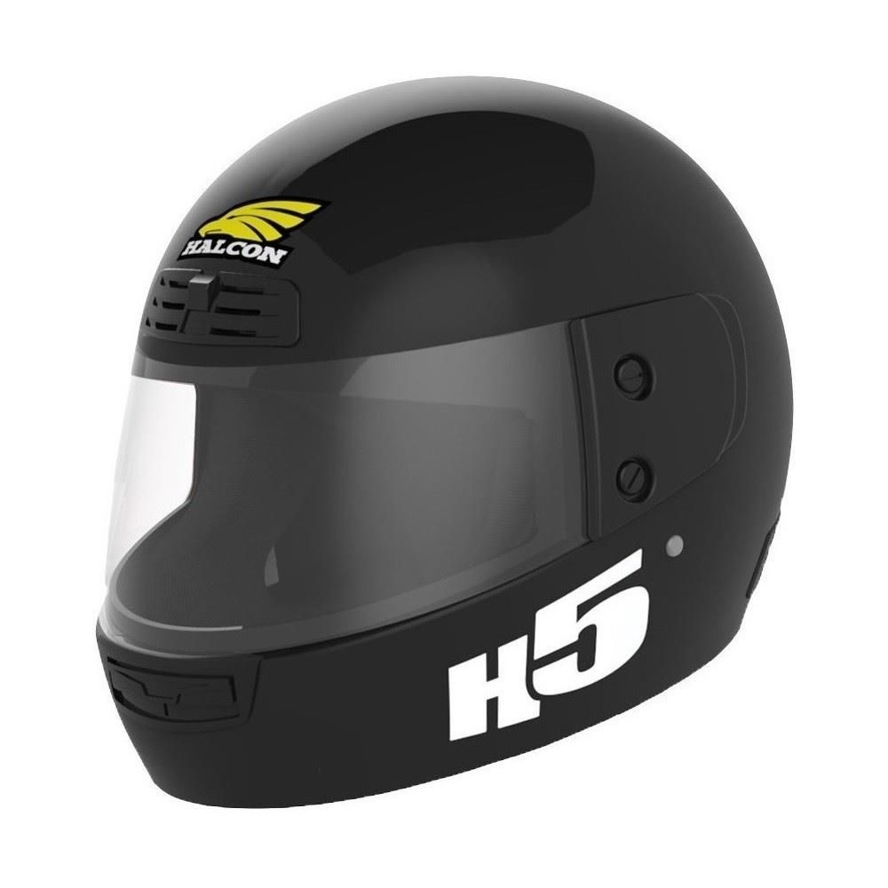 Casco Halcon H5 Integral Negro Talle S