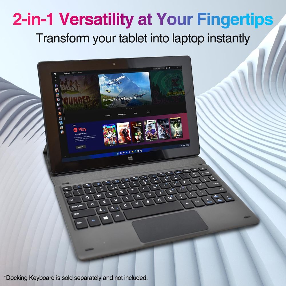 Tablet Fusion 5 FWIN232 Plus 10.1 Windows 11 de 8 GB de RAM y 10 pulgadas