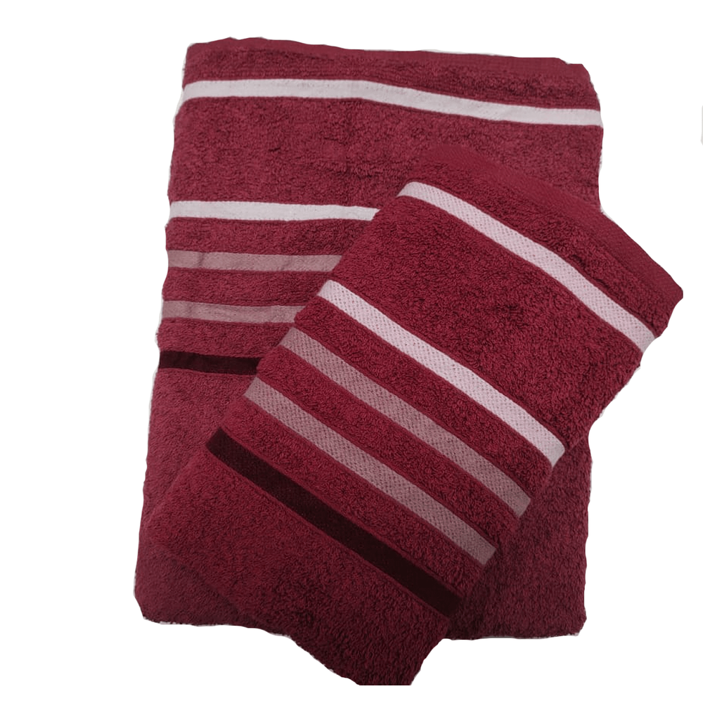 Juego De Toalla Y Toallon 100% Algodón Premium Ibiza