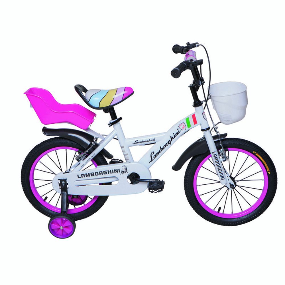 Bicicleta Lamborghini Rodado 16 Blanco