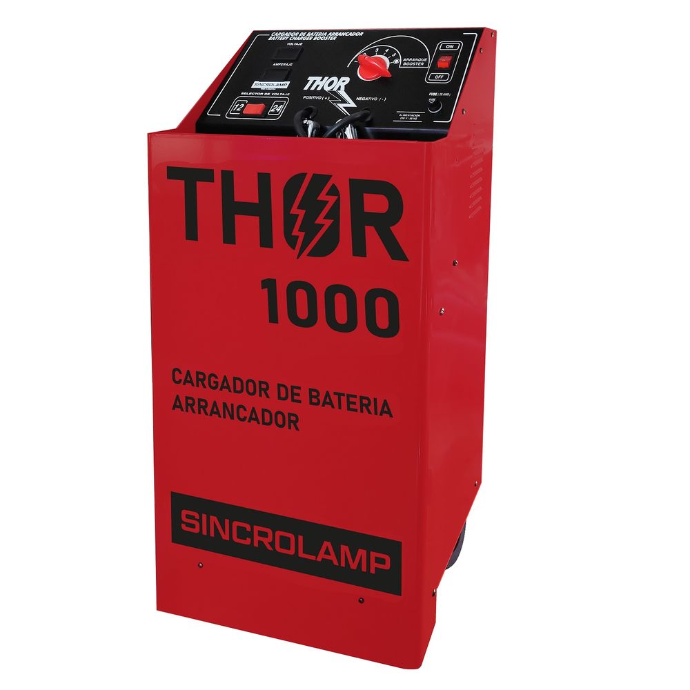 Cargador arrancador de baterías THOR 1000 1000 amp hasta baterías de ...