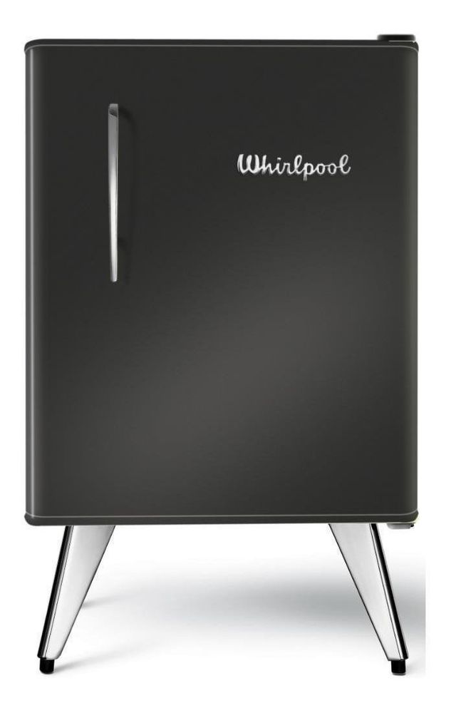 Heladera Minibar Whirlpool Wra09 Retro Black 76l