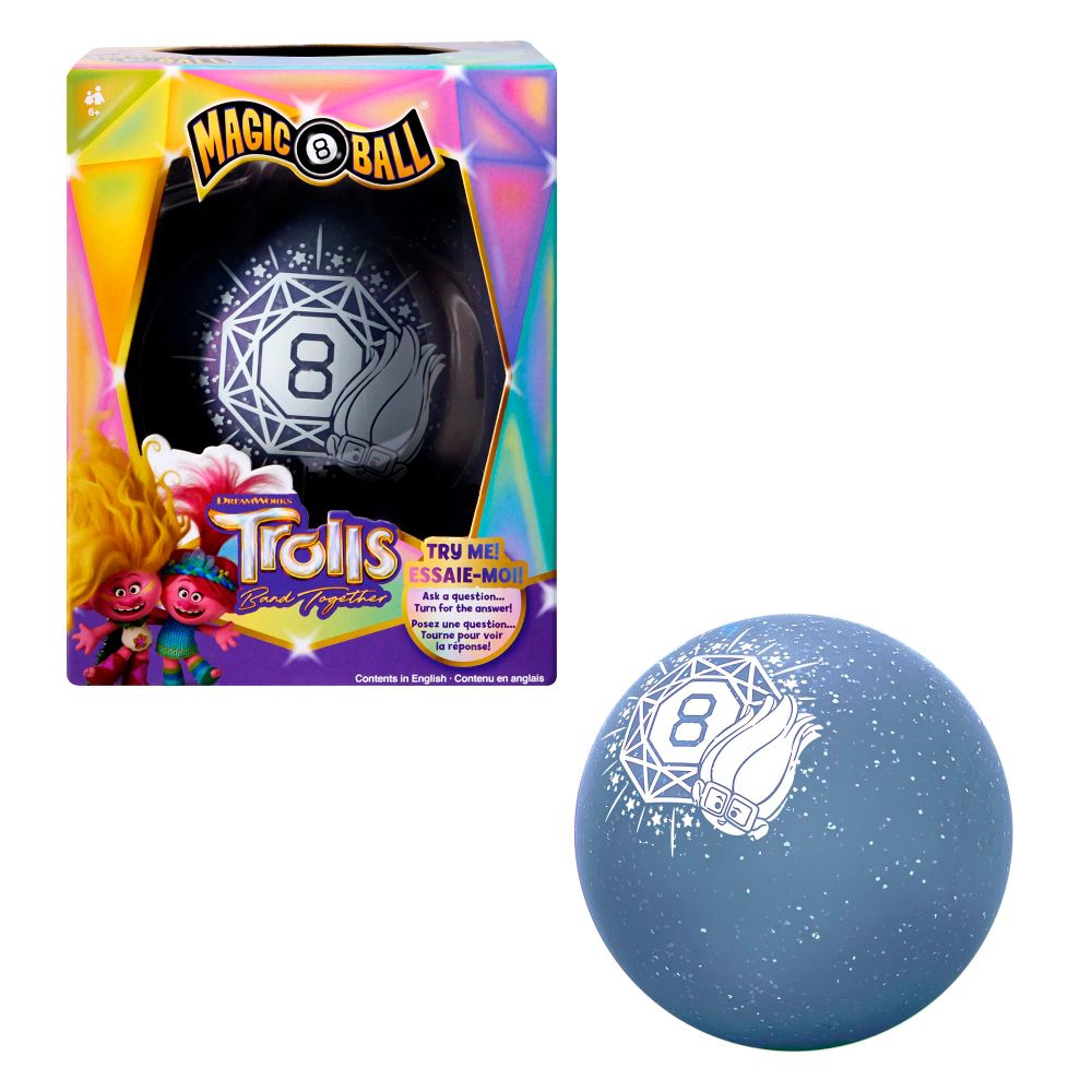 Mattel Games Magic 8 Ball DreamWorks Trolls Band