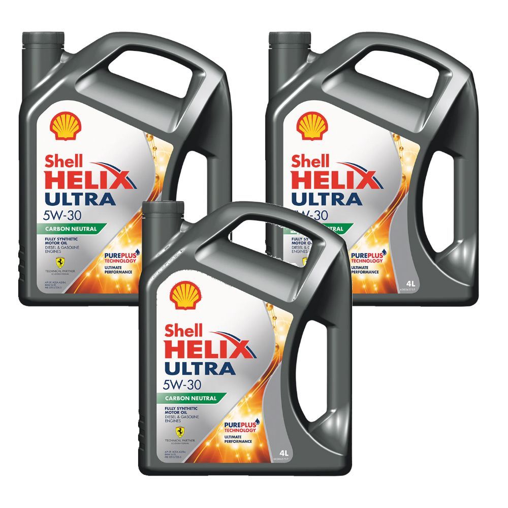 Aceite Shell Helix Ultra X 5w30 4 Lts x 3 unidades