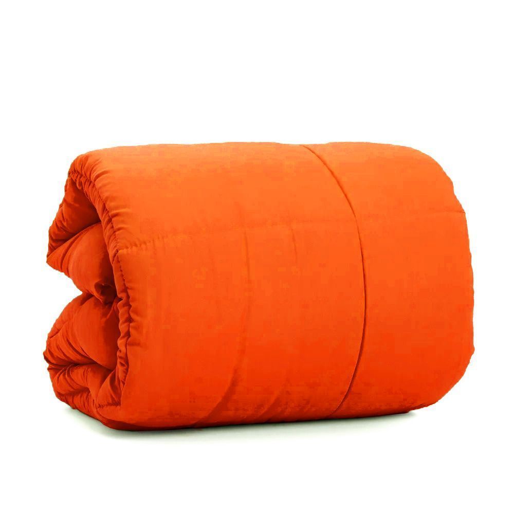 Acolchado King Metroblanc Micro NARANJA