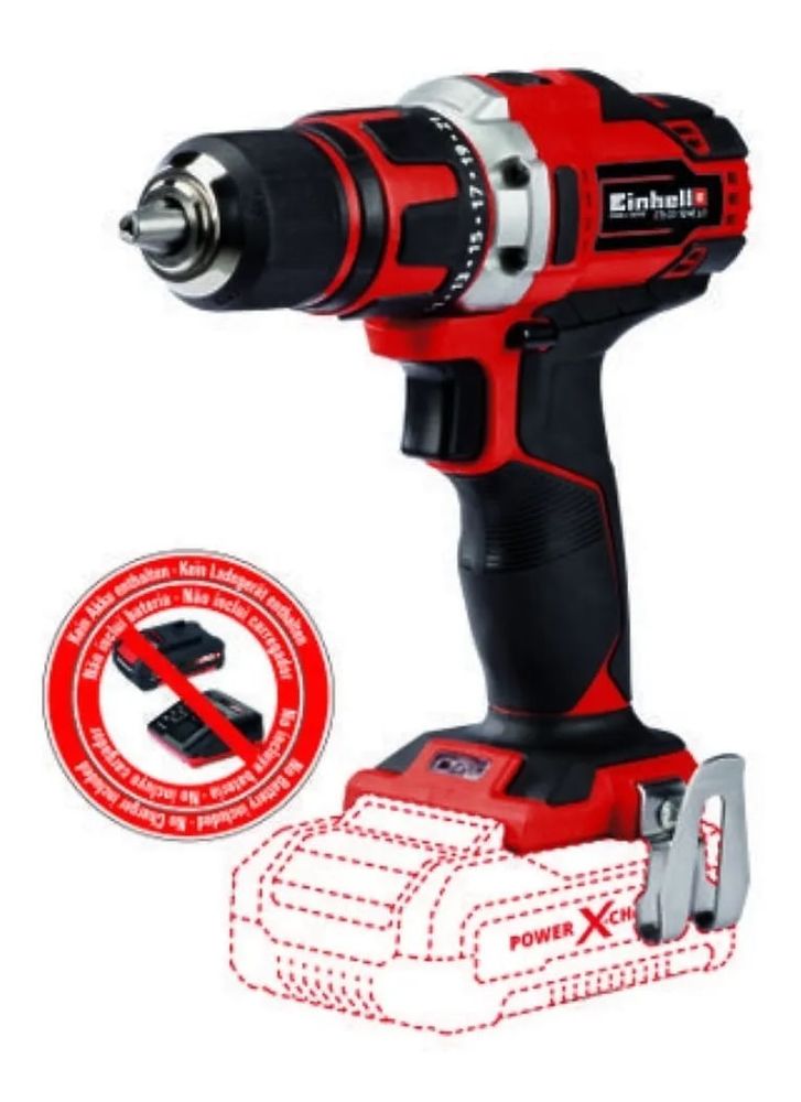 Taladro Atornillador Inalambrico Einhell Te-cd 18/40 Li Led