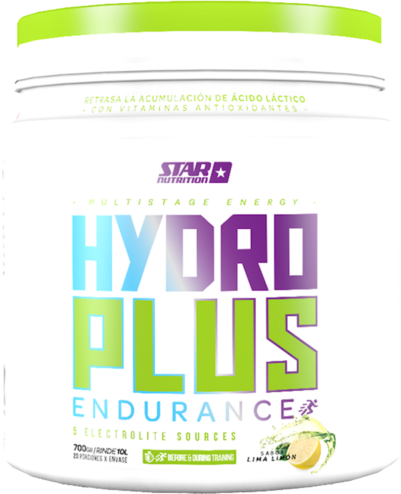 Hydro Plus Endurance 700 Grs Star Nutrition Sabor Lima Limon