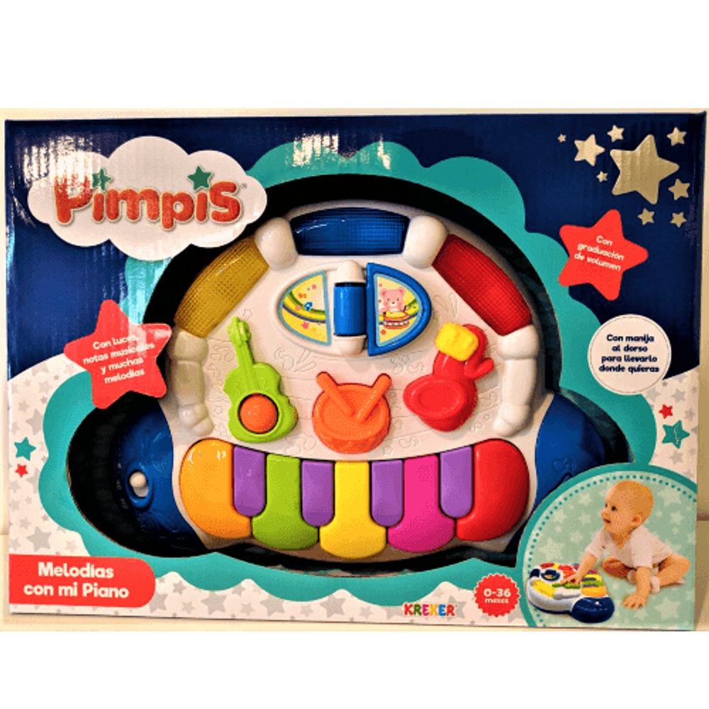 Melodias Con Mi Piano Bebe Pimpis. 3627