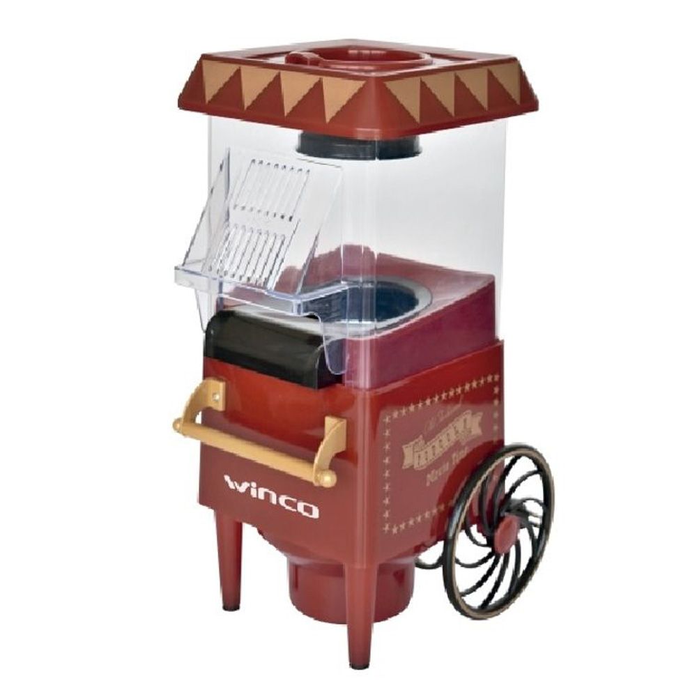 Pochoclera Electrica Maquina Pochoclos Carrito Winco W321 Ep Color Rojo