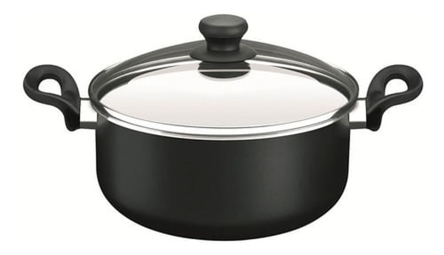 Cacerola Tefal Pratika 24 Cm Olla Tapa Vidrio Antiadherente