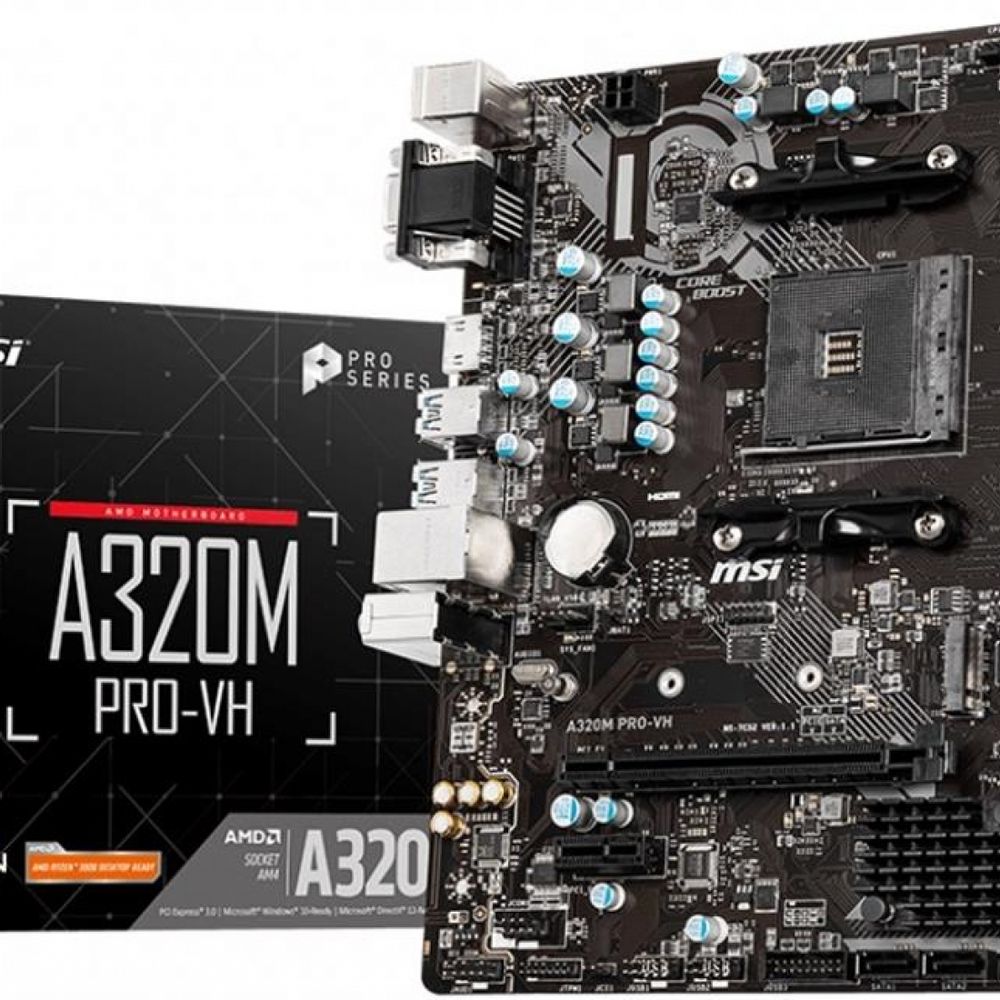 MSI MOTHER MSI A320M PRO-VH (AM4)