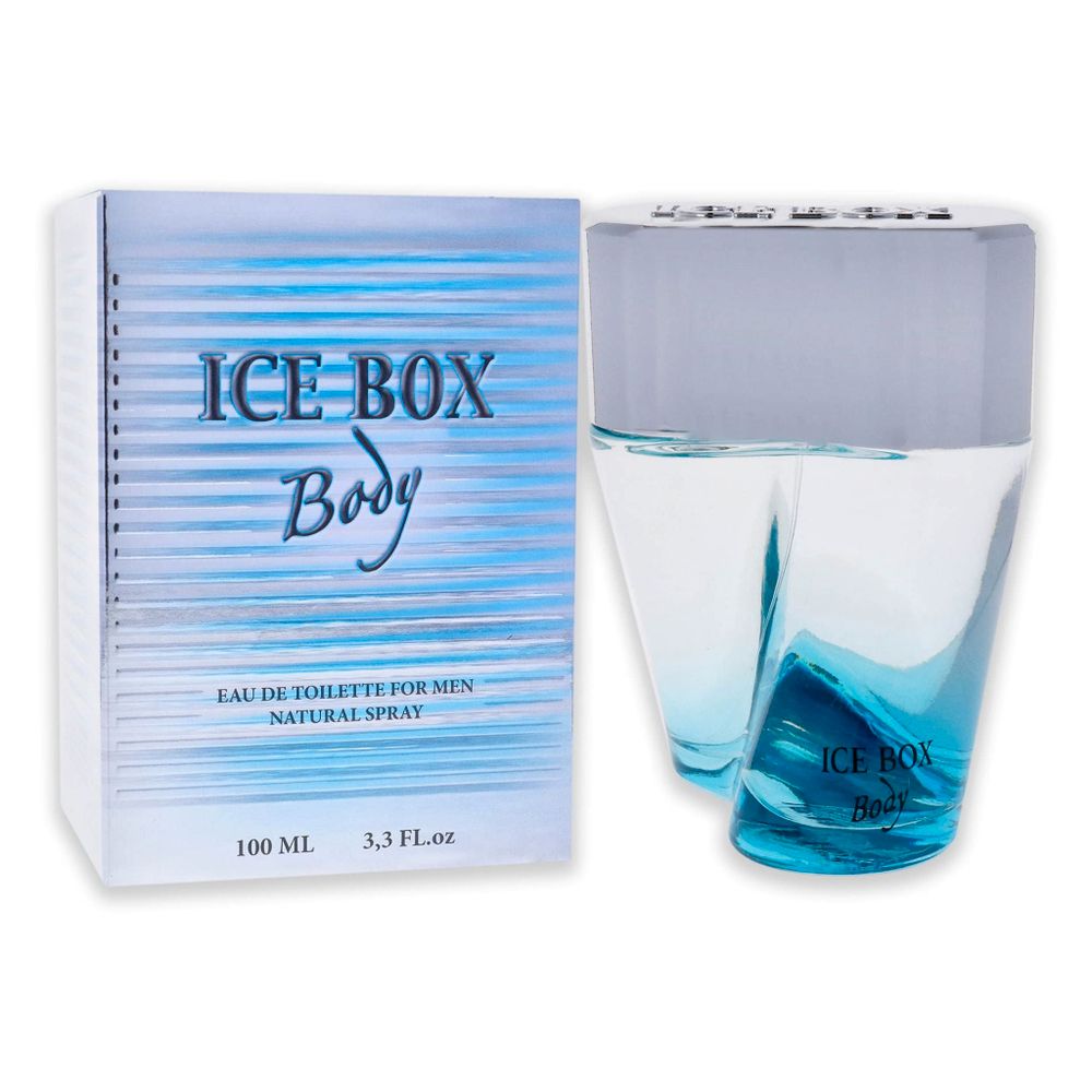 Perfume New Brand Ice Box Body en aerosol EDT de 100 ml para hombre