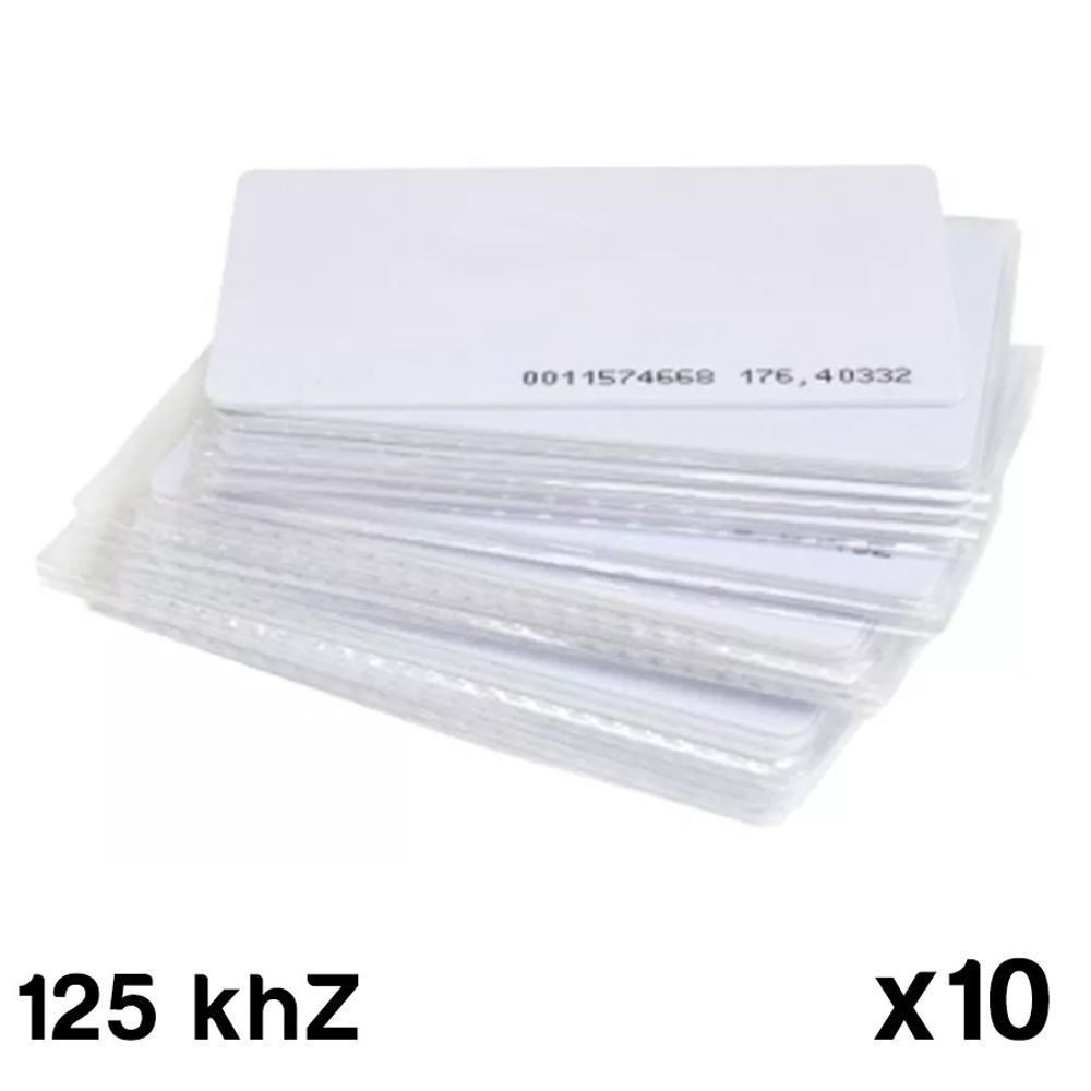 Tarjeta TAG RFID 125KHZ X10 unidades