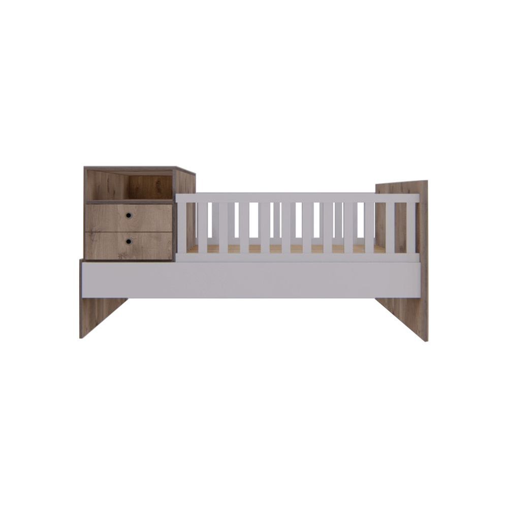 Cuna Funcional EMC Blanco y Orinocco