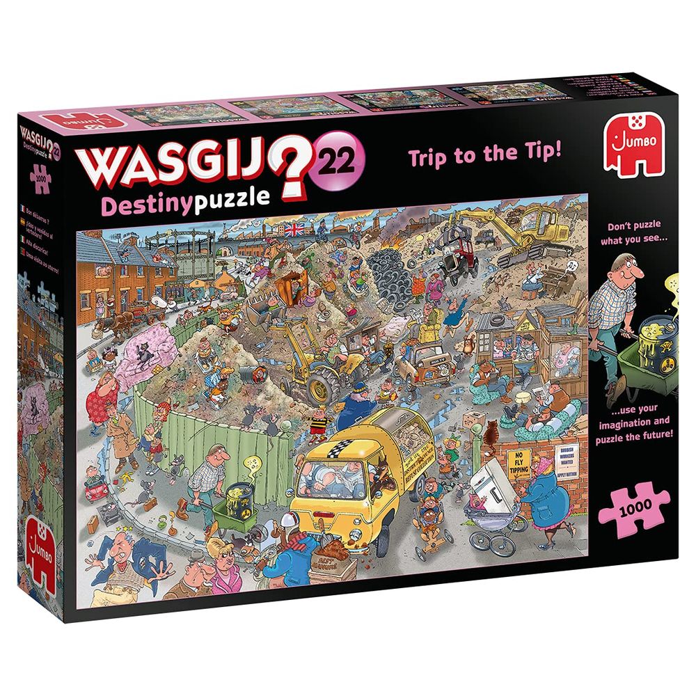 Rompecabezas Jumbo Wasgij Destiny 22 A Trip to The Tip 1000 piezas
