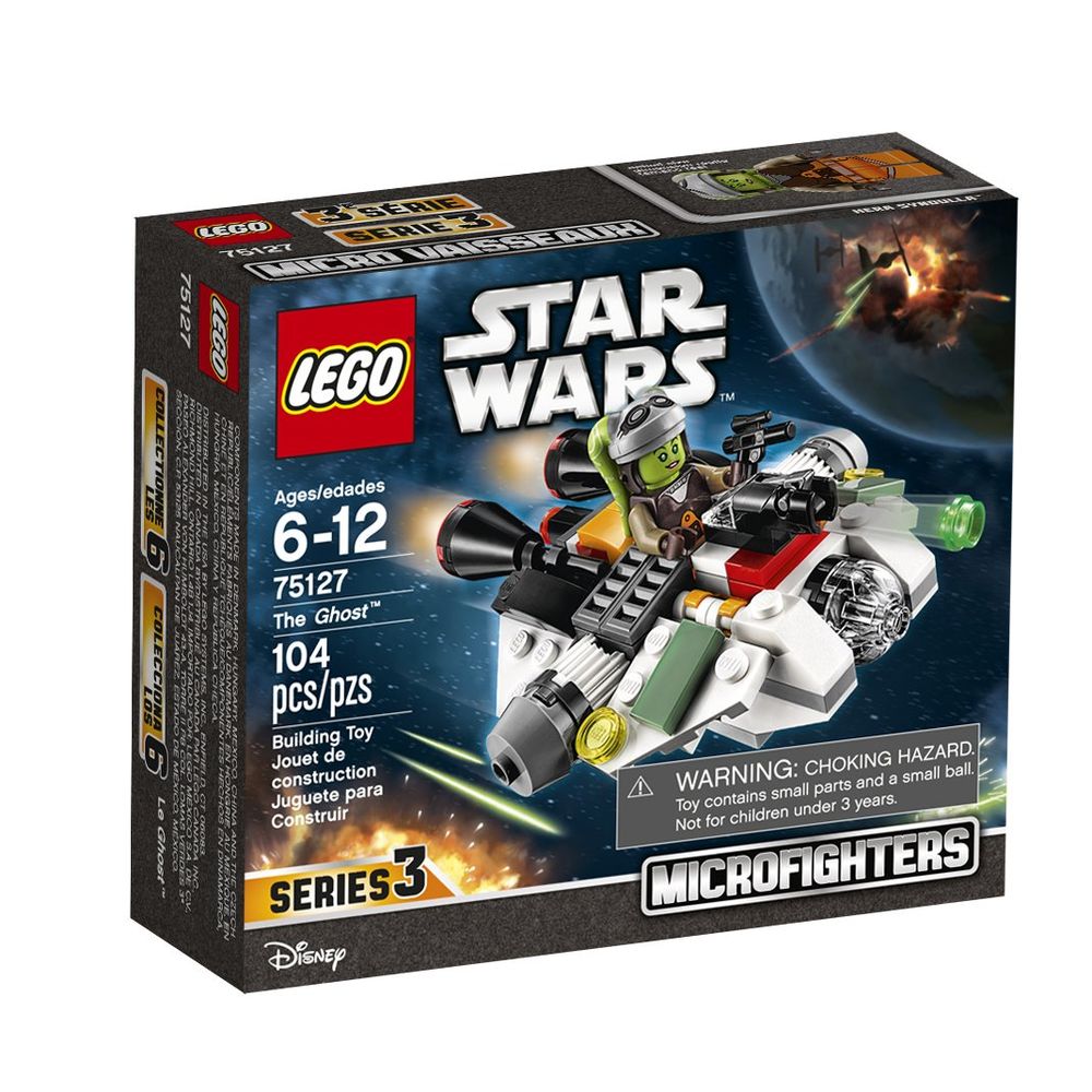 Kit de construcción LEGO Star Wars The Ghost 75127 (104 piez