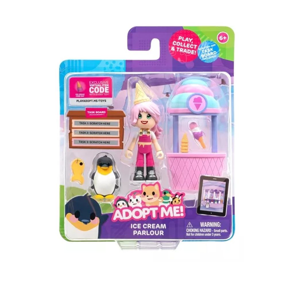 Adopt Me Pack X2 Figuras Heladeria Roblox