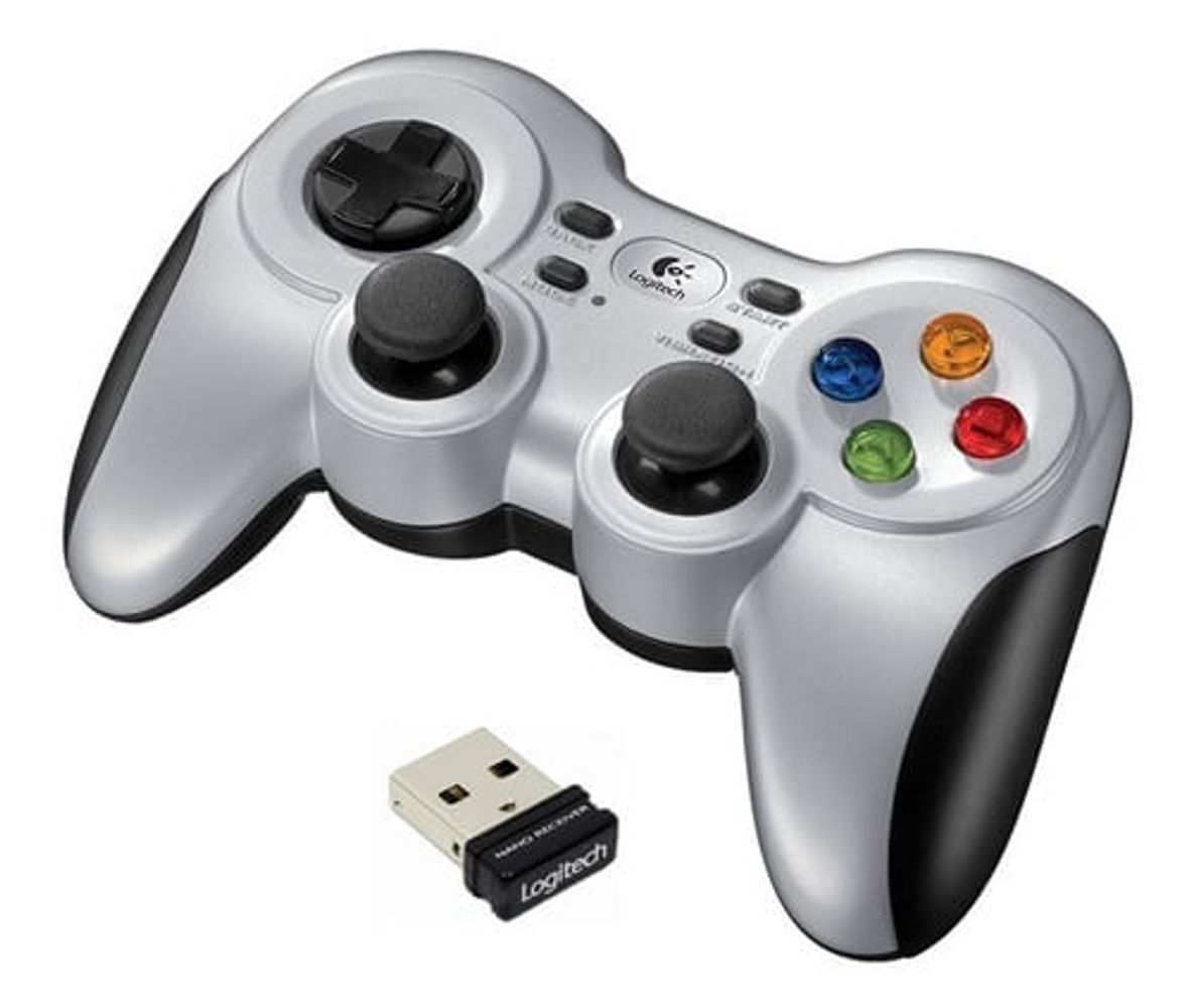 Joystick Gamepad Pc Inalambrico Logitech F710 Vibracion Gtia