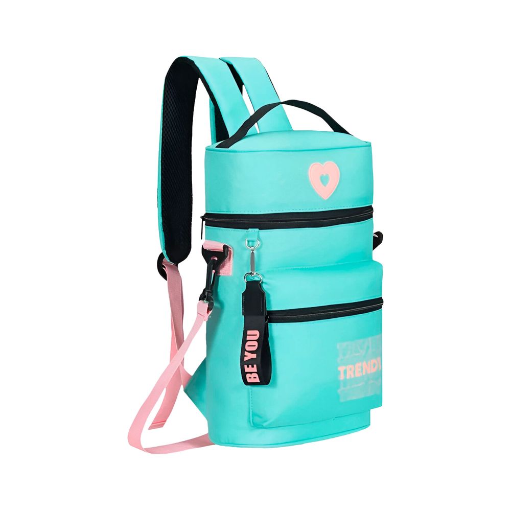 Mochila Matera Trendy con correa para morral color Aqua