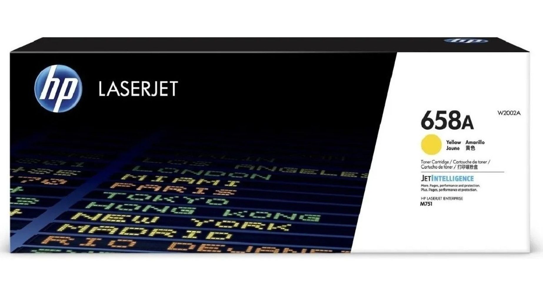 Toner Hp W2002a Amarillo Original Hp 658a Laserjet M751