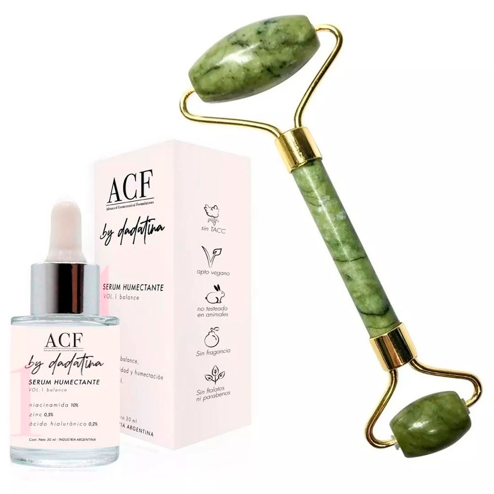 Serum Acf Dadatina Balance + Rodillo Jade Doble Duga D540