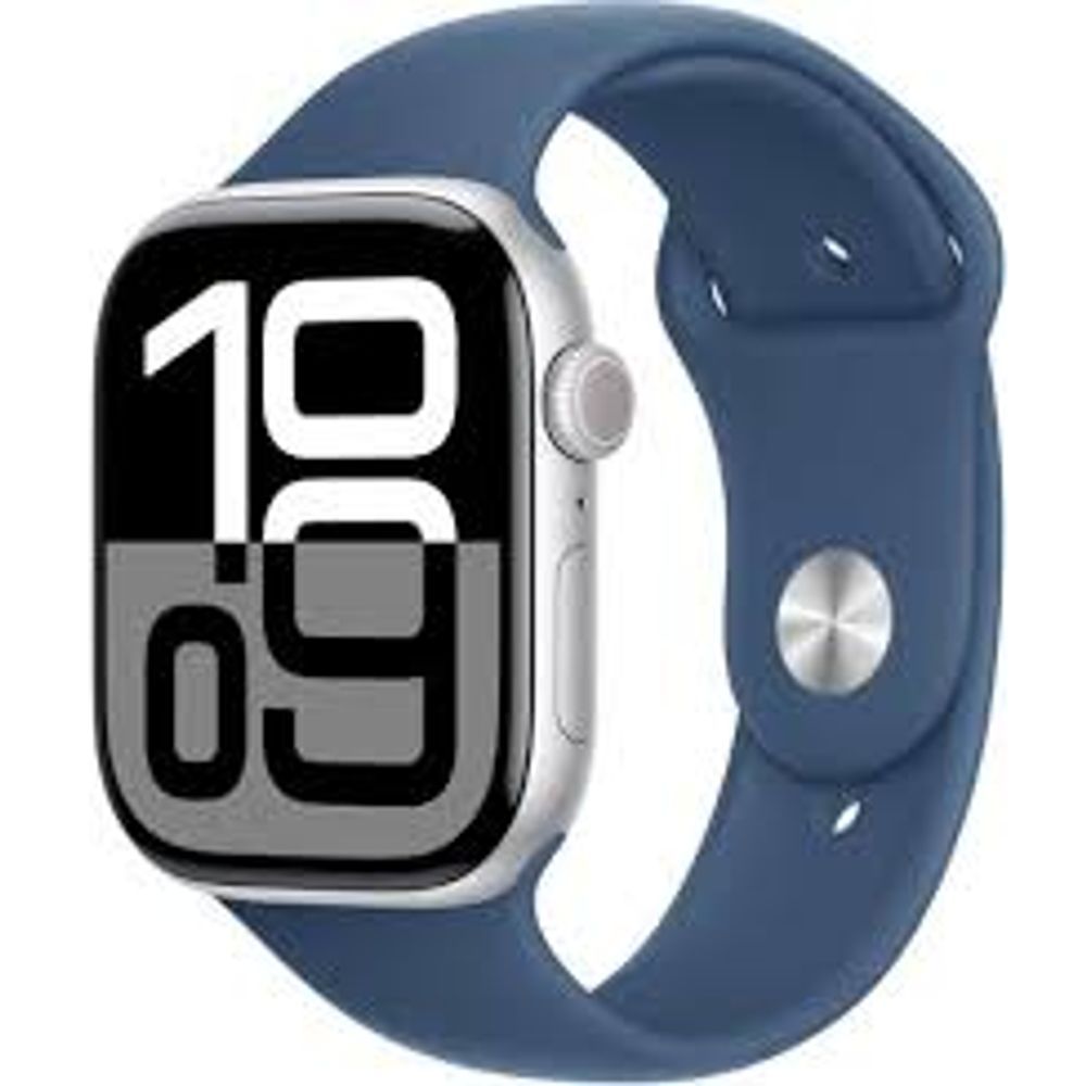 Reloj Inteligente Apple Watch Series 10 46mm Silver Aluminum Denim Sb M ...