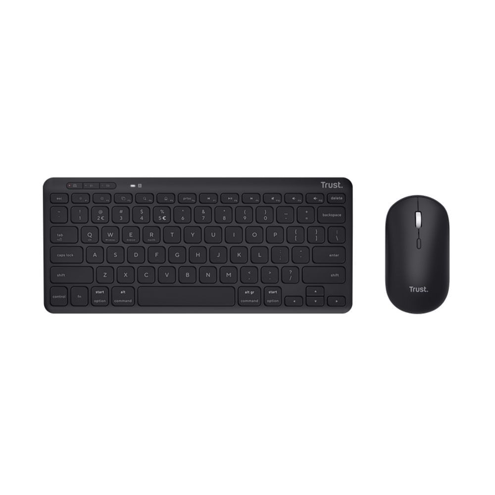 Teclado y Mouse Trust Lyra Compact Wireless