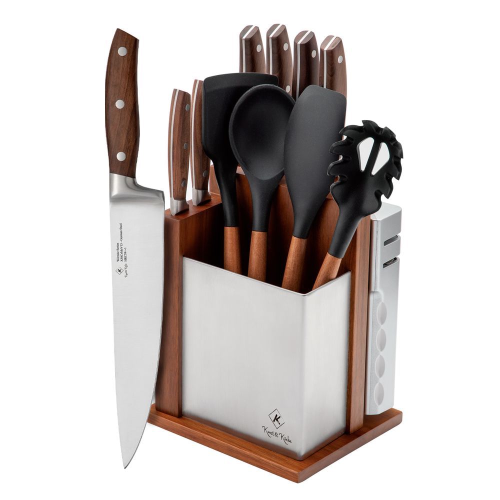 Set Cuchillos 11 Piezas Kunst & Küche Wörnitz Color Marrón