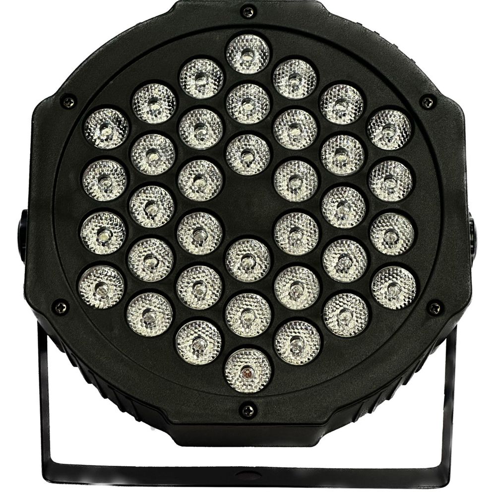 Tacho Led 36 X 3 Watts Rgb 3 En 1 Proton Triled Dmx Strobo