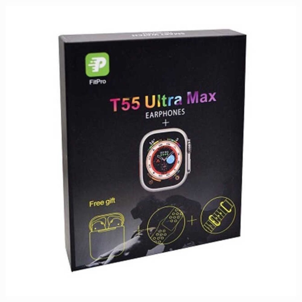 Reloj Smartwatch Bluetooth t55 Ultra Max Color Verde