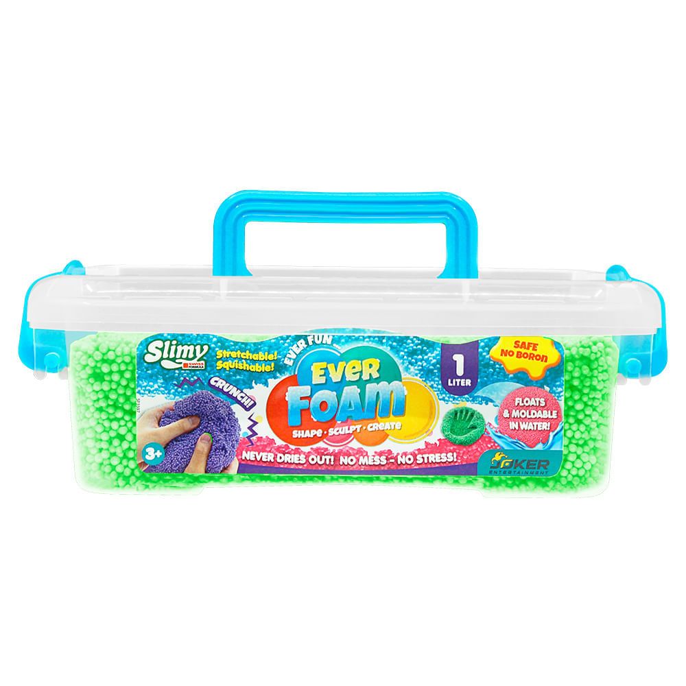 Slimy Squish Ever Foam 1000cm3 Valijita Verde