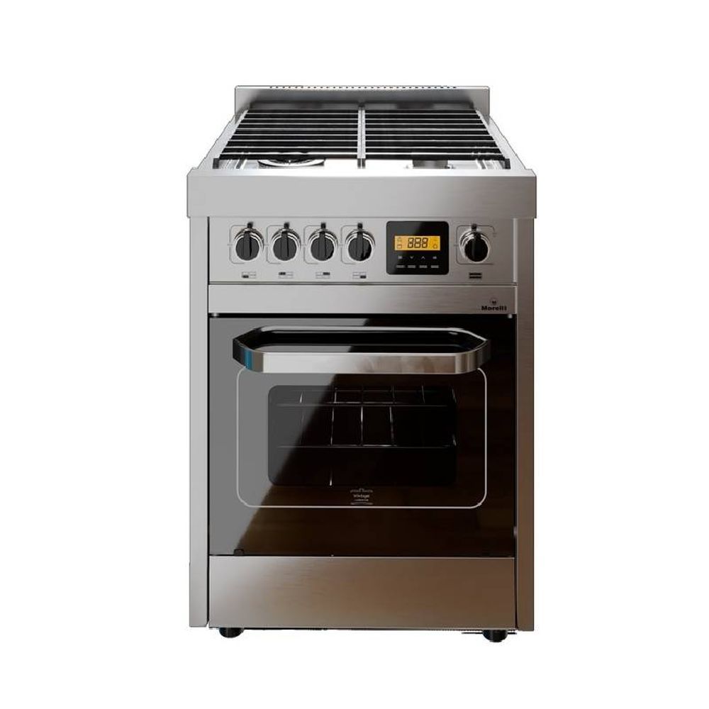 Cocina Morelli Vintage Touch 600n - Visor Cplaca Negro Rejas Fundicion (18026)