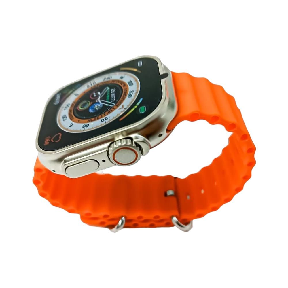 Reloj Smartwatch Inteligente I9 Ultra Max Color Naranja