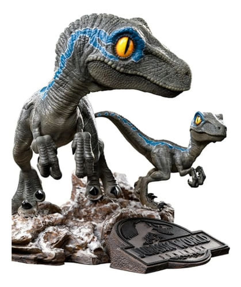 Figura Blue Y Beta Jurassic World Minico 69822 Iron Studios