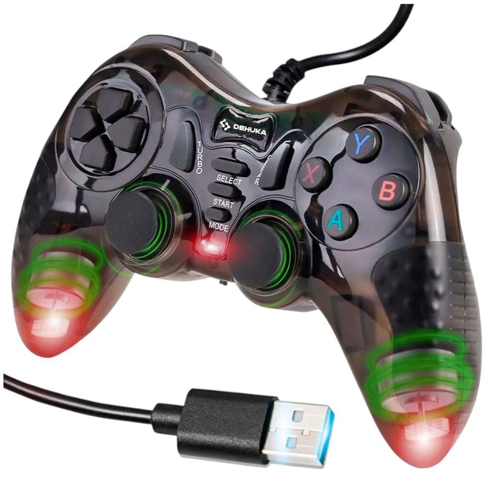 Joystick Control Compatible PC USB Gamer Dehuka