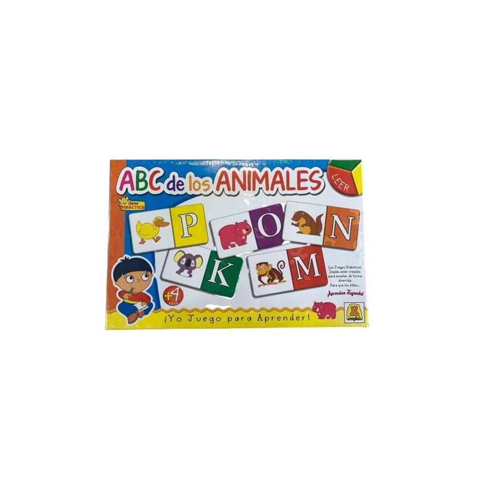 Juego Didactico - Abc De Los Animales - Implas