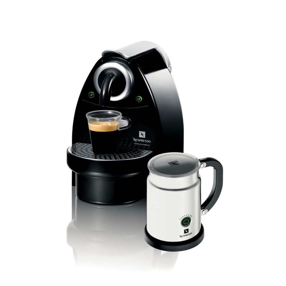 CAFETERA EXPRESS NESPRESSO ESSENZA PACK BLACK