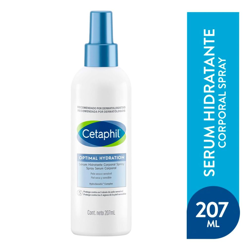 Cetaphil Optimal Hydration Serum Spray Corporal 207ml