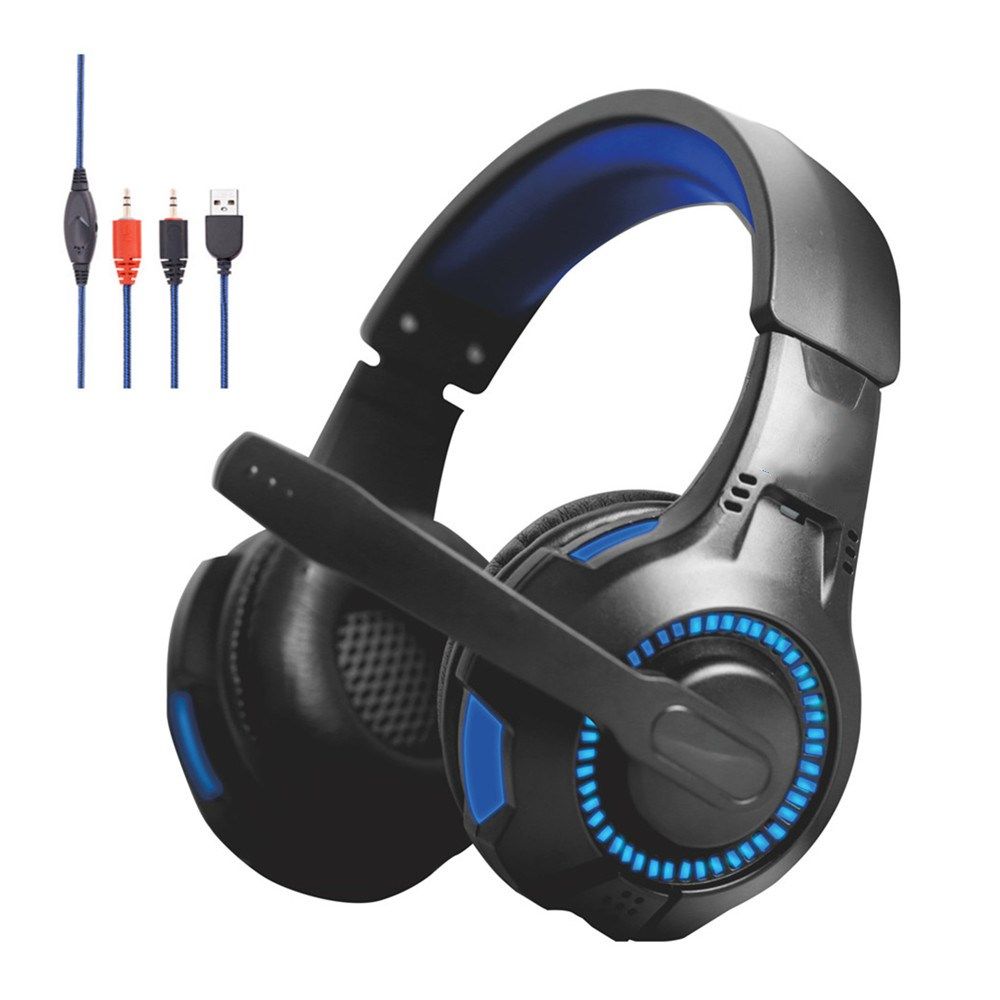 Auricular Gamer Azul Ps4 Pc Good Game
