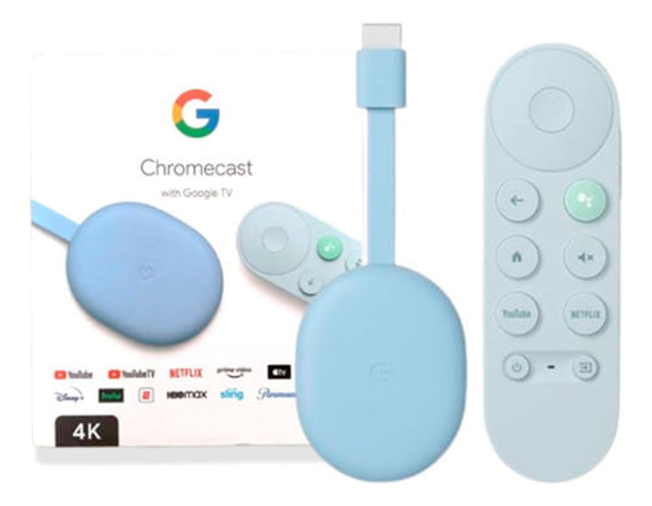 Google Chromecast 4k Con Google Tv Voz 4ta Generacion Sky