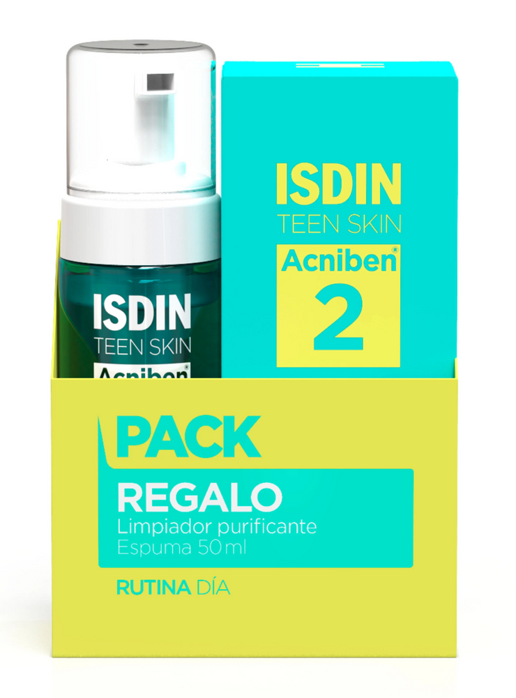 Isdin Acniben Crema Control Brillos y Granos 40ml + Limpiador ...