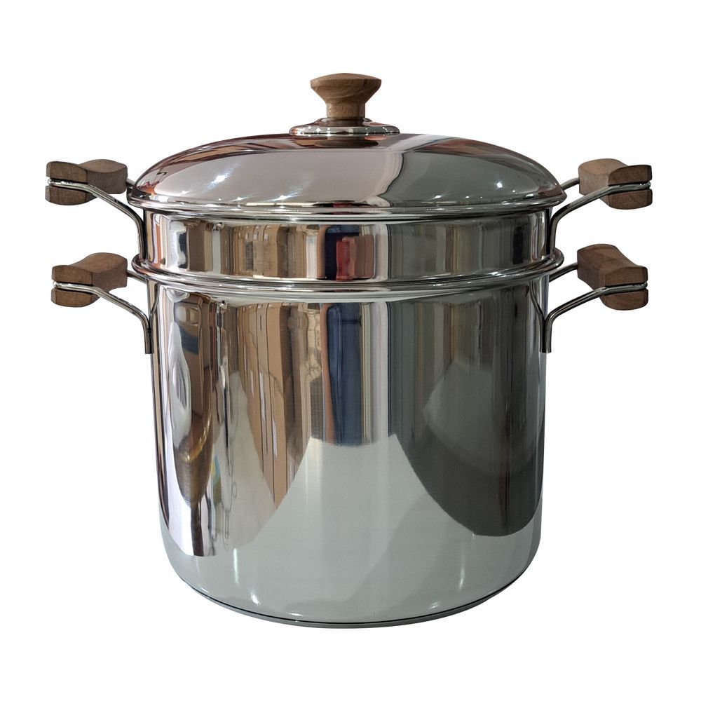 Set de Olla con Colador Hogaris Acero Inoxidable