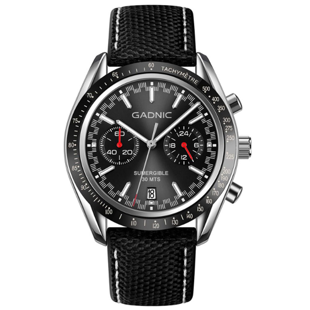 Reloj Para Hombre Gadnic EOLO Resistente al Agua con Cronógrafo