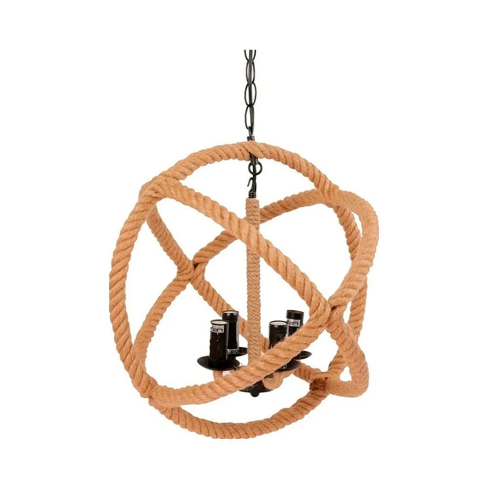 Colgante Sedona Soga 4 Luces E27 44CM Soga