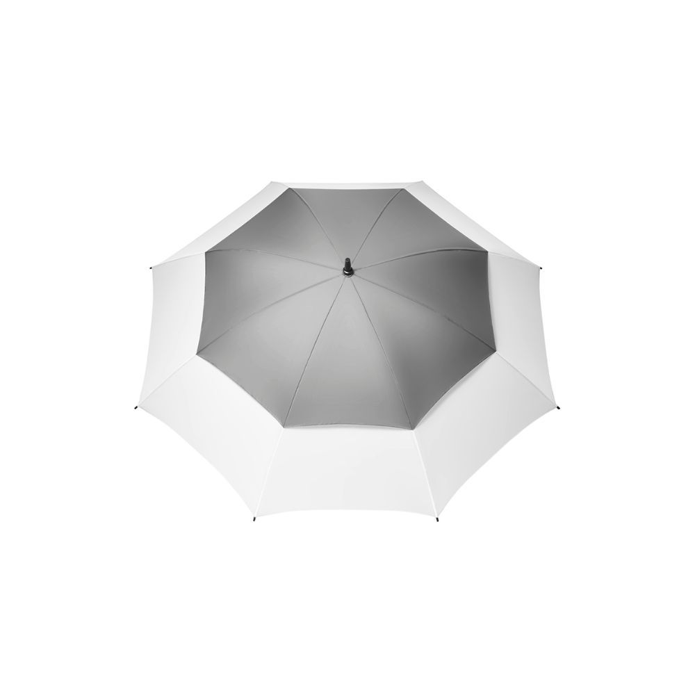 Paraguas Wagner Doble Techo Calidad Premium Ideal Golf Blanco/Gris