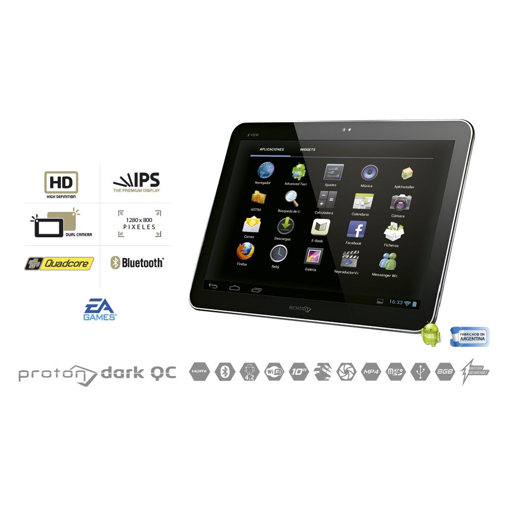 TABLET X-VIEW PROTON DARK QC